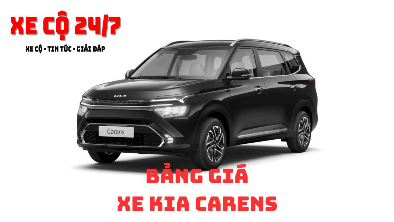 Giá xe KIA Carens hôm nay 23/10/2025