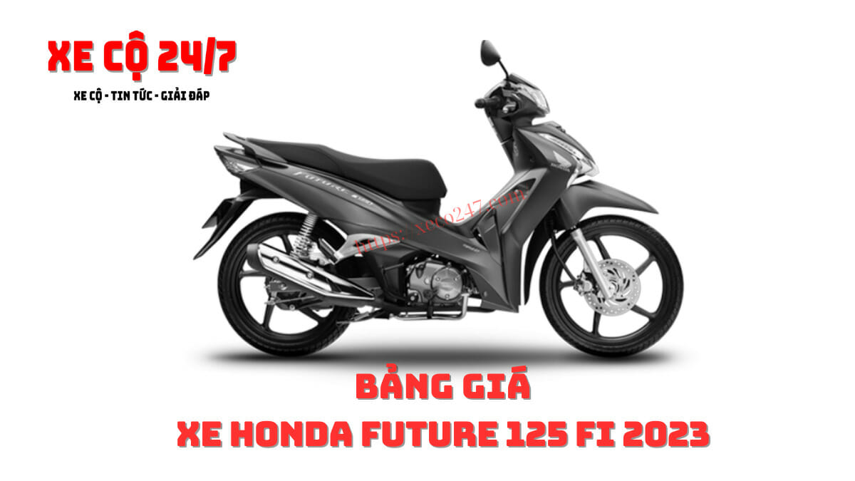 Giá xe Honda Future 125 FI hôm nay 22/05/2026