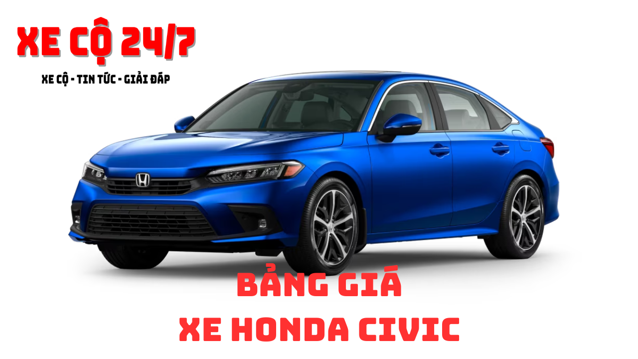 Giá xe Honda Civic hôm nay 08/10/2025