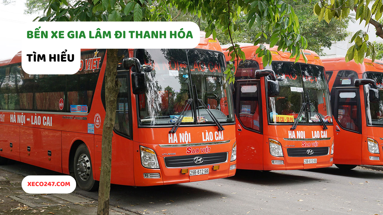Bến xe Gia Lâm đi Thanh Hóa – Thông tin nhà xe – Giá Vé